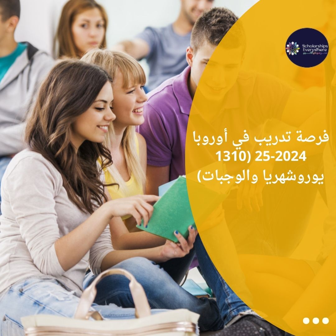 فرصة تدريب في أوروبا 2024-25 (1310 يوروشهريا والوجبات) – منح من كل الالوان